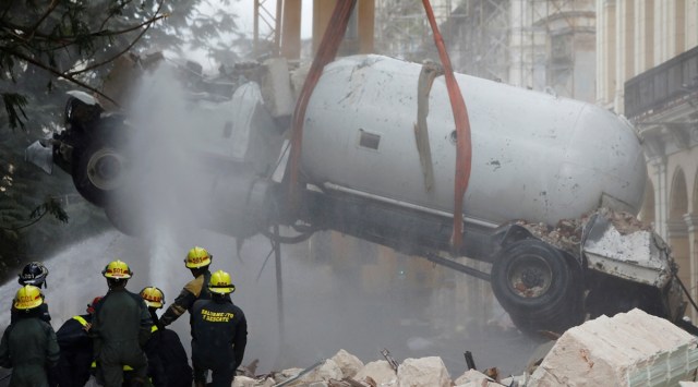 Gas leak blamed for blast at iconic Havana hotel that killed 22 | World ...