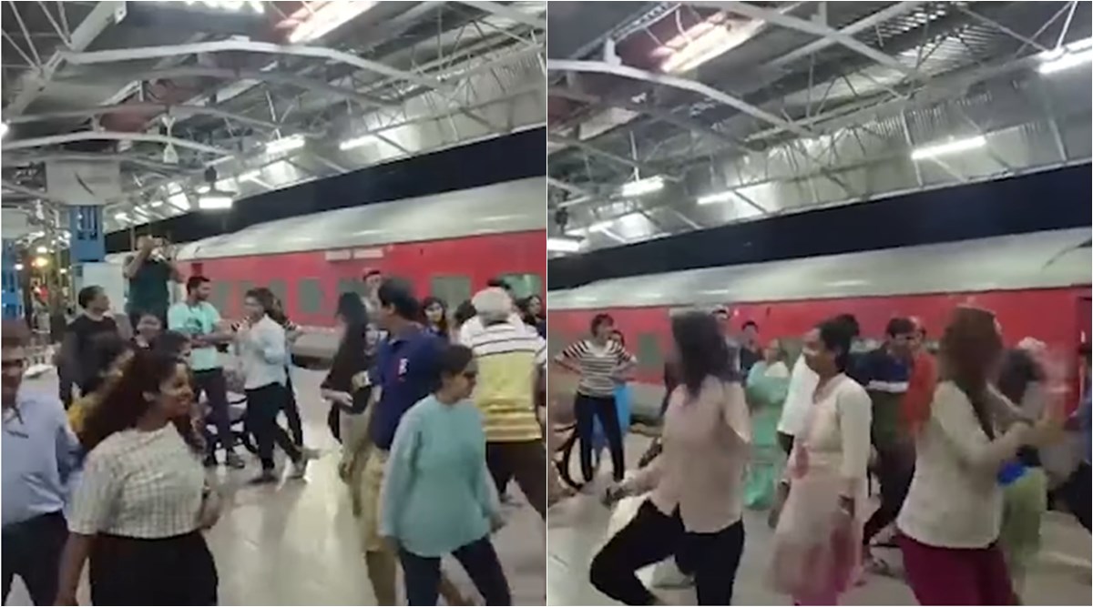 Watch: Passengers break out into dance as train reaches destination 20 ...