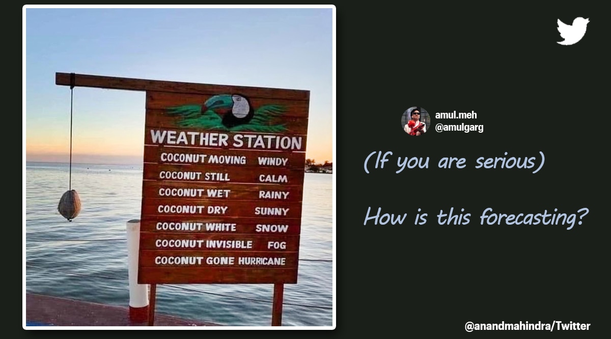 Anand Mahindra tweets about a special weather forecasting method that ...