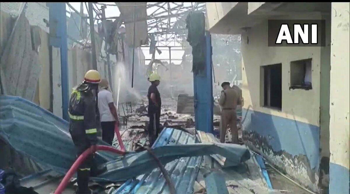A day after Hapur factory fire, police register case against factory ...