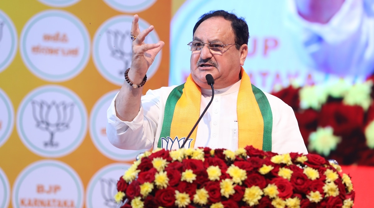 Karnataka: Start identifying BJP as caste, JP Nadda tells party workers ...