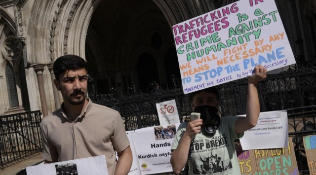 Court refuses to halt UK deportation plan for migrants | World News ...