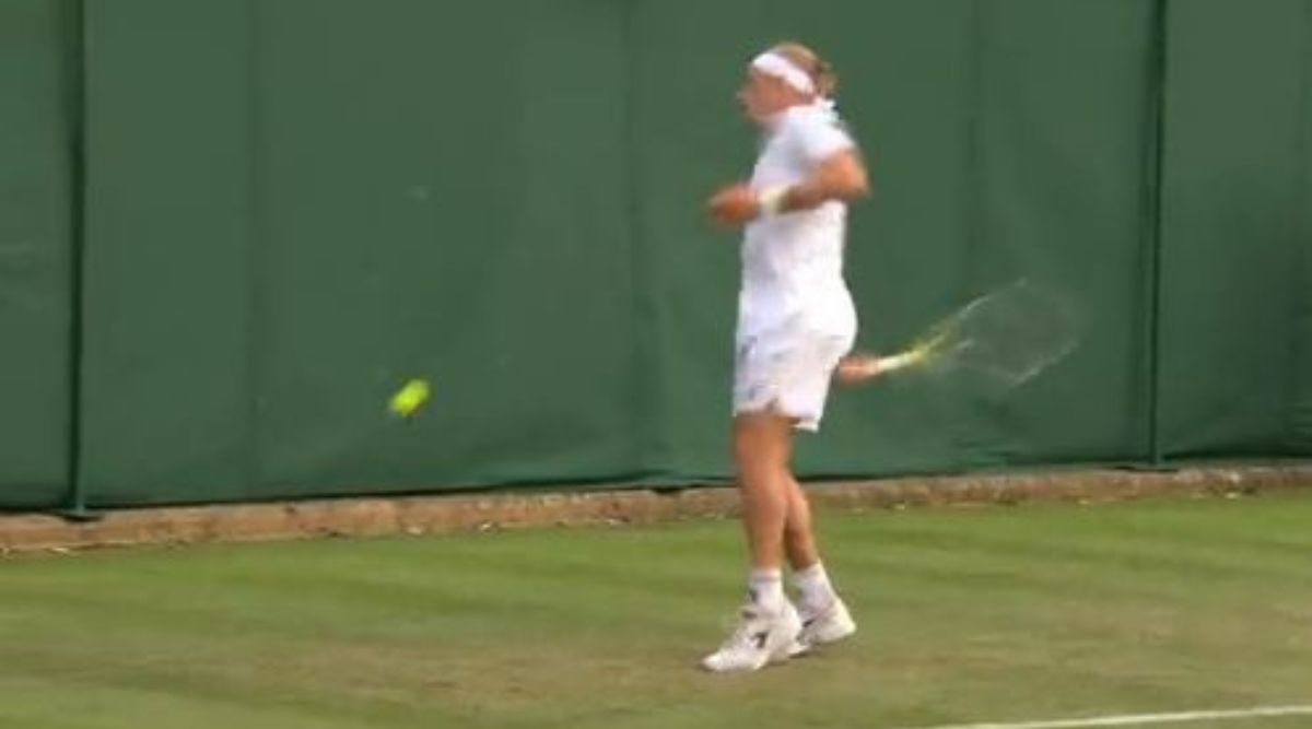 Watch: Davidovich Fokina loses cool, hits a ball out of the court at ...