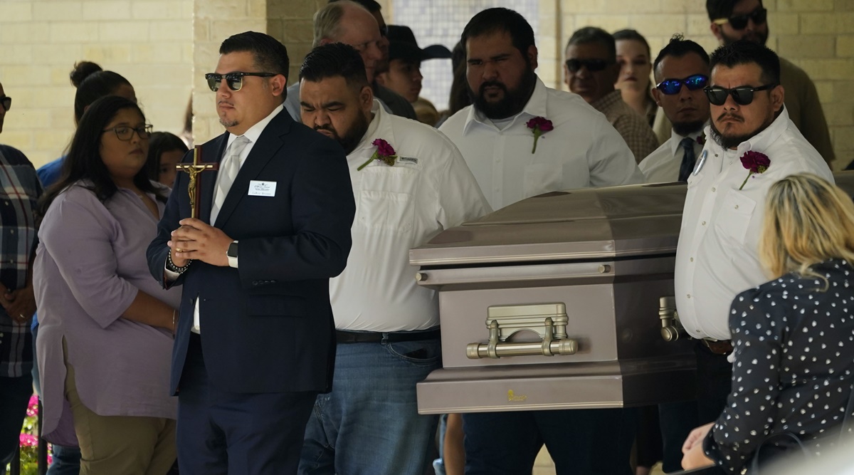 Texas School Shooting: Mourners gather for first funeral | World News ...