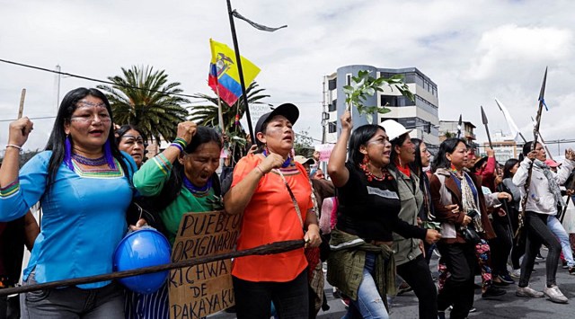 Ecuador government, indigenous leaders hold first talks amid protests ...