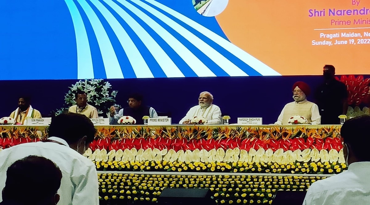 New Delhi: PM Modi inaugurates Pragati Maidan tunnel and five underpasses