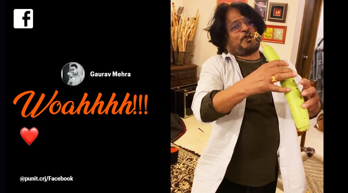 Watch Panchayat actor Raghubir Yadav play music with a lauki | Trending ...