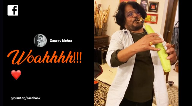 Watch Panchayat actor Raghubir Yadav play music with a lauki | Trending ...