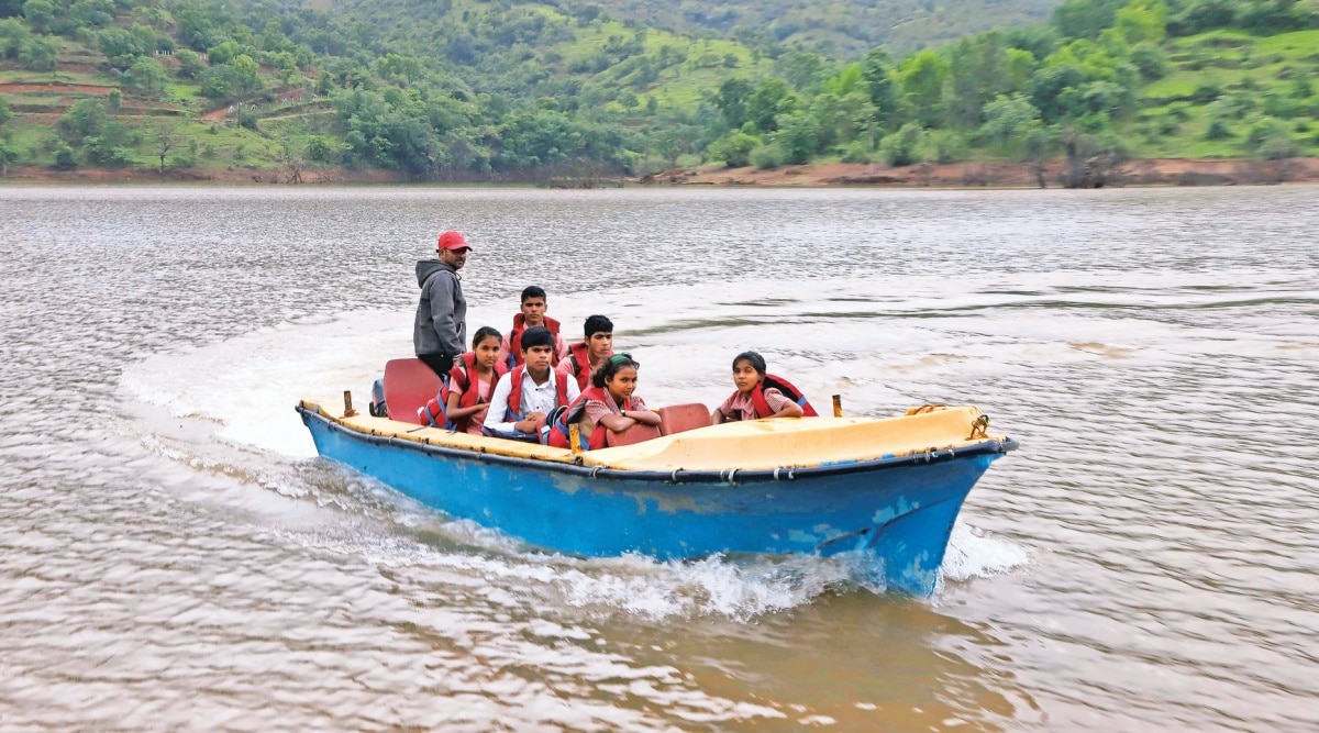 Remote Velhe village uses local waterfall & heavy rain to draw ...