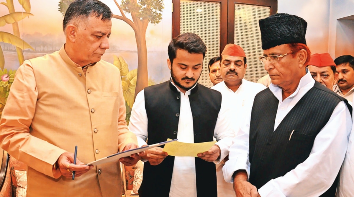 ED questions Azam son, to call wife next | Lucknow News - The Indian ...
