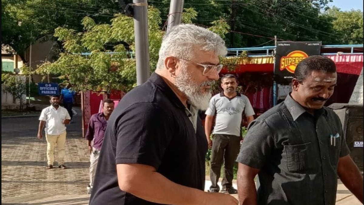 Ajith Kumar spotted at 47th Tamil Nadu Rifle Shooting Championship, see ...