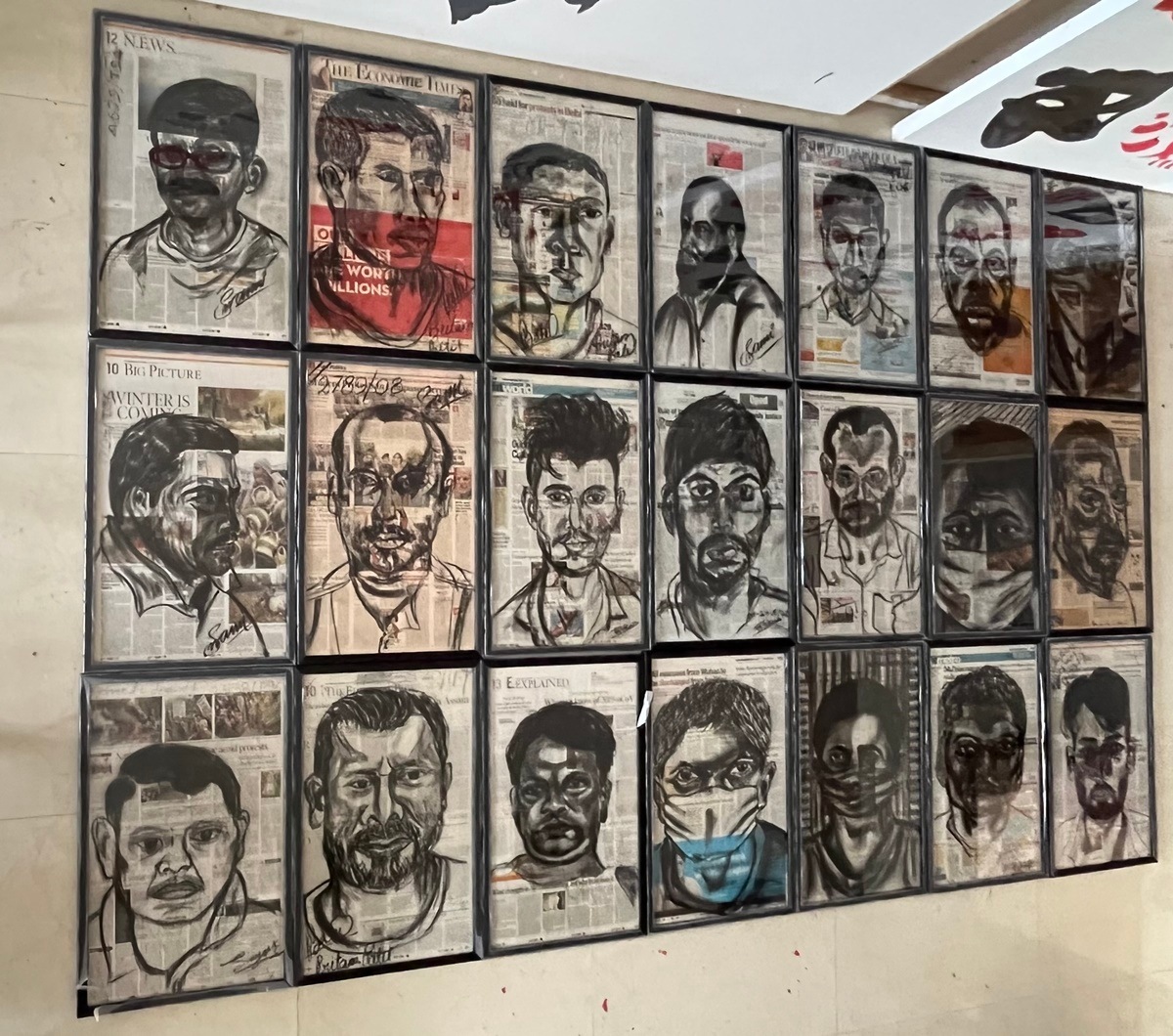 What artist Chintan Upadhyay did in Anda Cell | Eye News - The Indian ...