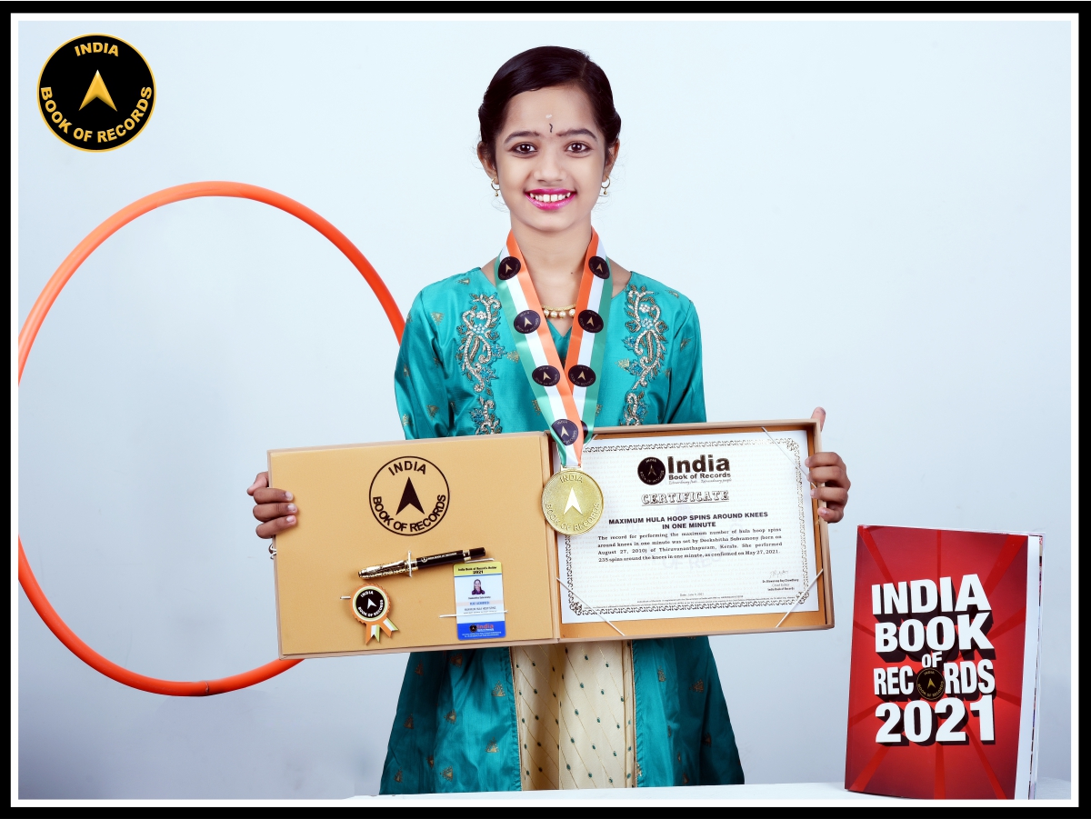 Meet Deekshitha Subramony, the 11-year-old record-breaking hula hooper ...