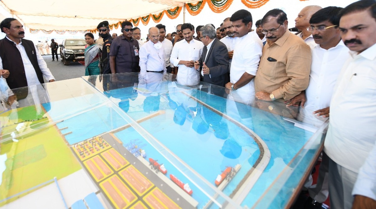Andhra Pradesh CM Jagan Mohan Reddy lays foundation stone for ...