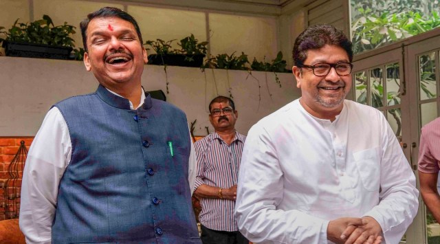 Fadnavis visits Raj Thackeray’s residence, says meet not political | Mumbai News - The Indian ...