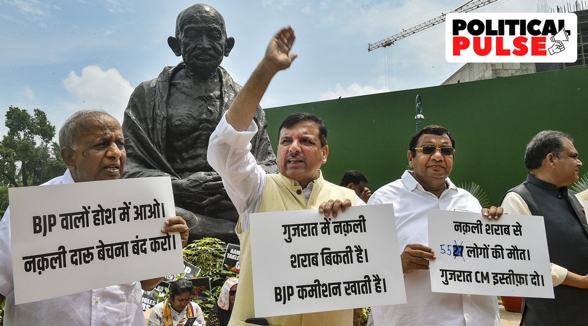 Gujarat prohibition law: Many a slip between the flask and lip ...