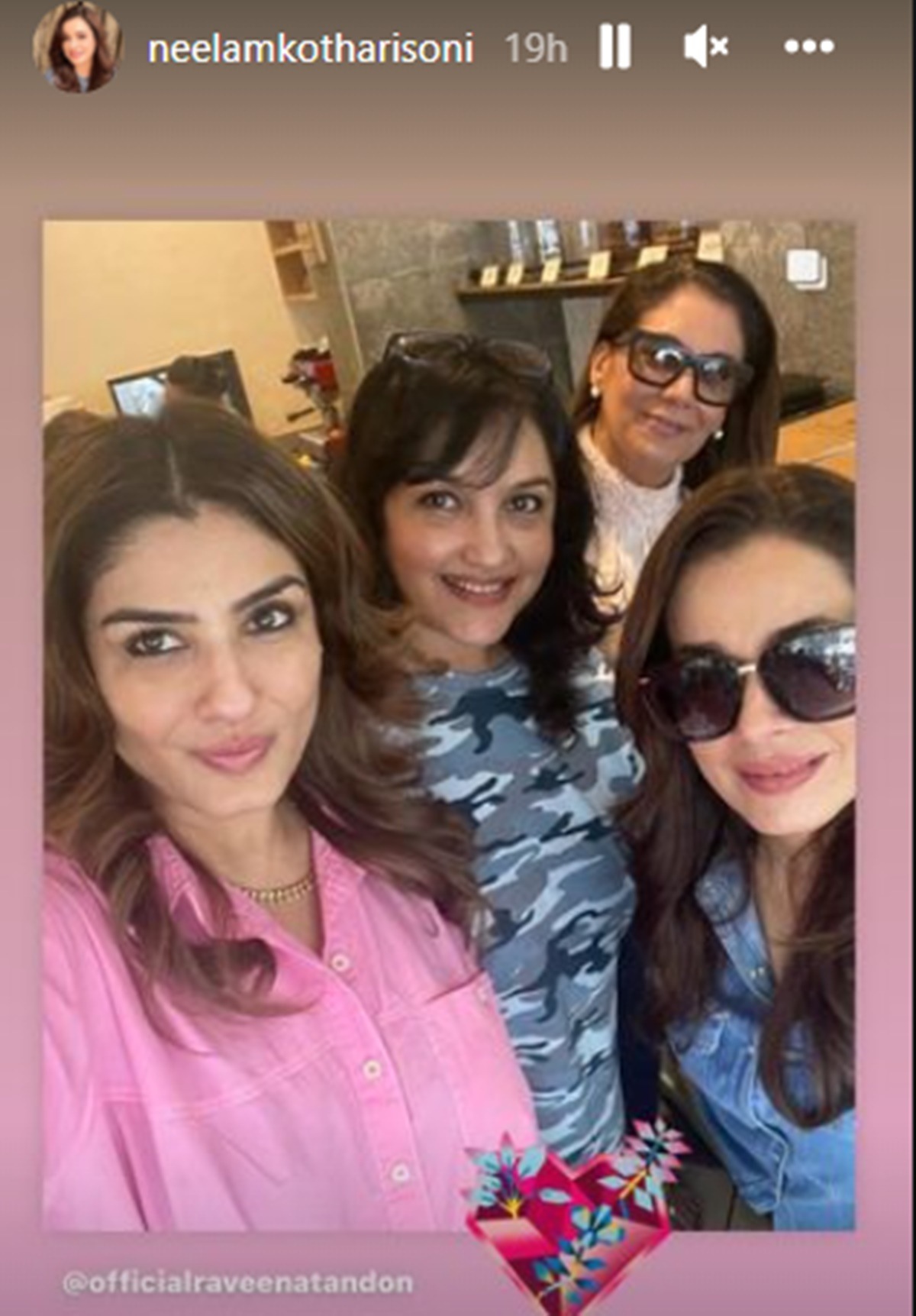 Raveena Tandon serves ‘BFF goals’ as she steps out for a lunch date ...