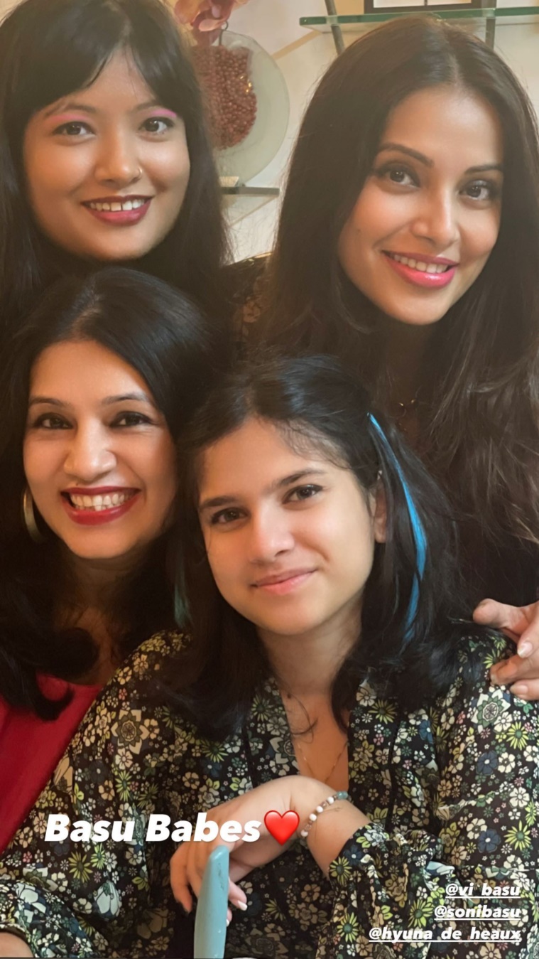 Bipasha Basu-Karan Singh Grover share photos from a family get-together, fans try to spot ...