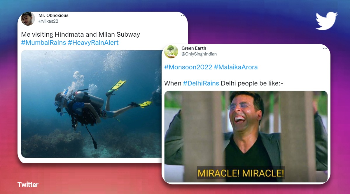 #Delhirains, #Mumbairains trend on Twitter, memes galore | Trending ...
