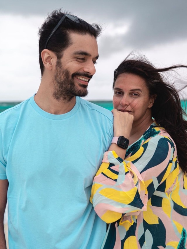 Angad Bedi, his ‘Jhe Lo’ Neha Dhupia and an island paradise | The ...