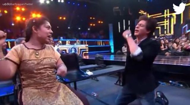 ‘Chal Chaiya Chaiya’: SRK’s dance moves with specially-abled fan win ...