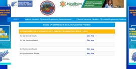 AP Board Inter Ist, 2nd Year Results 2025: BIEAP Andhra Board Class ...