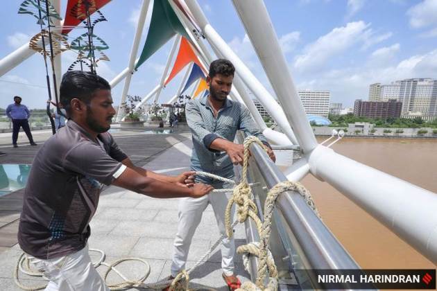 Ahmedabad: Atal Bridge set to open for public tomorrow, preparations in ...