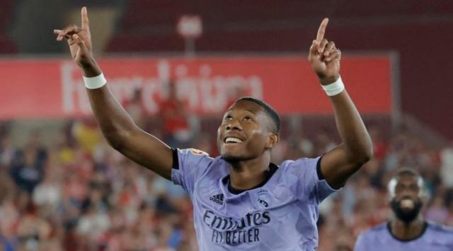 La Liga: David Alaba scores on 1st touch, Real Madrid rallies past ...
