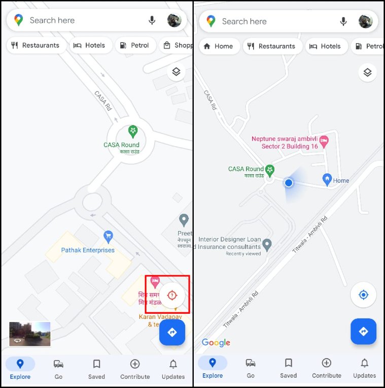 ExpressBasics: How to share your Live Location with Google Maps | Technology News,The Indian Express