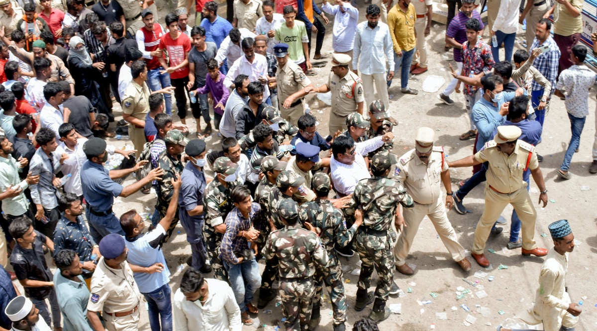 Raja Singh Prophet remark: Over 100 protesters detained in Hyderabad ...