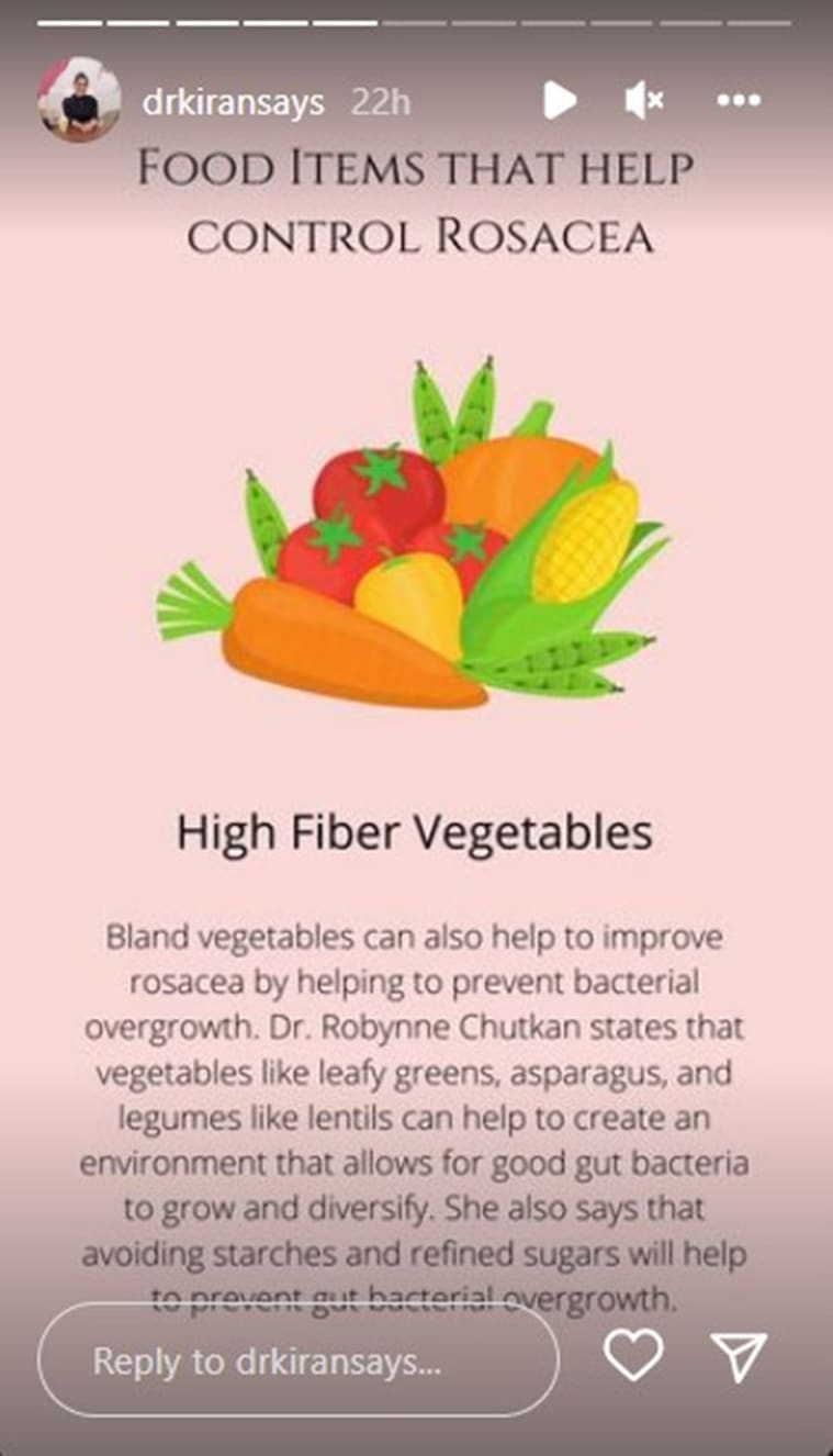 Skincare alert: Dietary dos and don’ts to control rosacea naturally ...