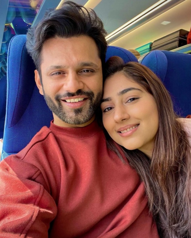 8 photos of Rahul Vaidya and Disha Parmar’s recent romantic getaway ...