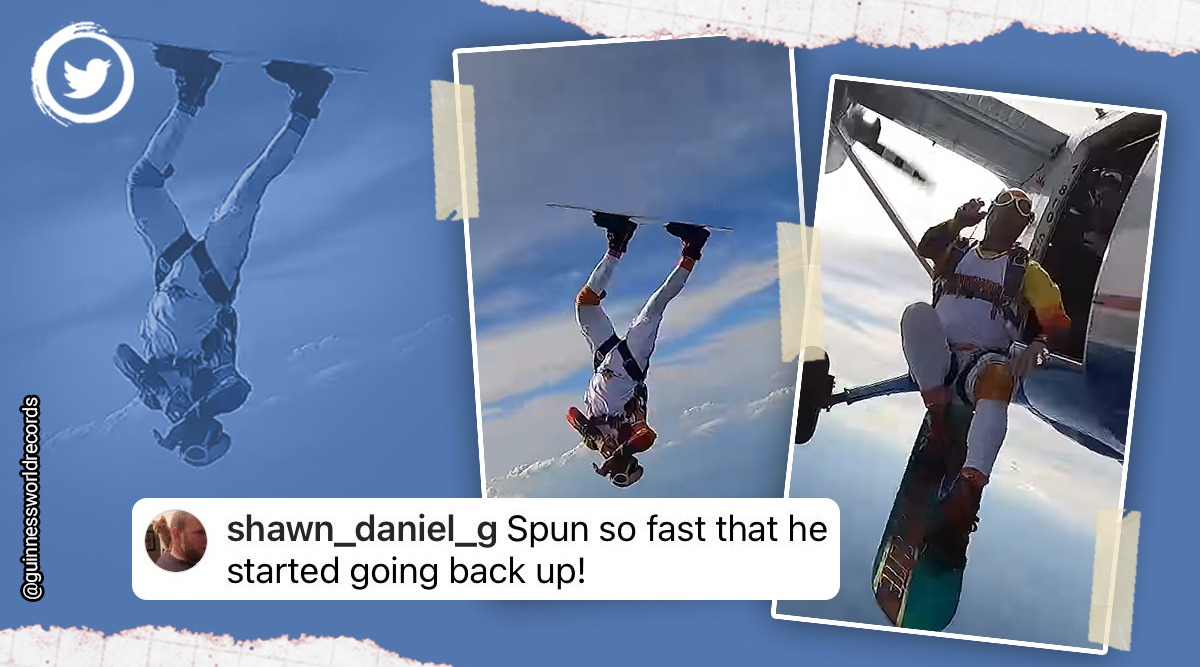 US man breaks his own world record of most helicopter spins while ...