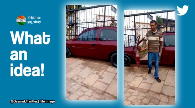 Anand Mahindra shares video of car-gate design; netizens divided ...