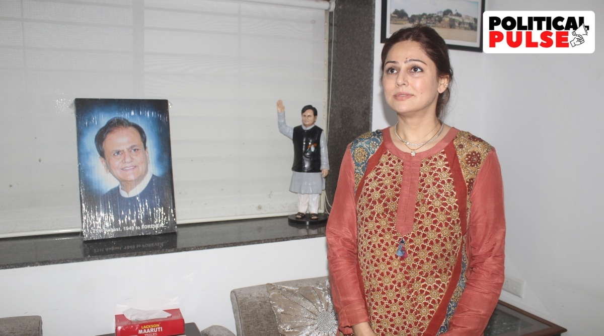 Ahmed Patel's daughter: 'There is nobody to listen to Congress workers'