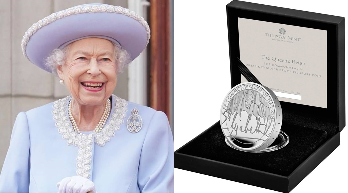 Queen Elizabeth II’s signature features on limited-edition £5 coins for ...