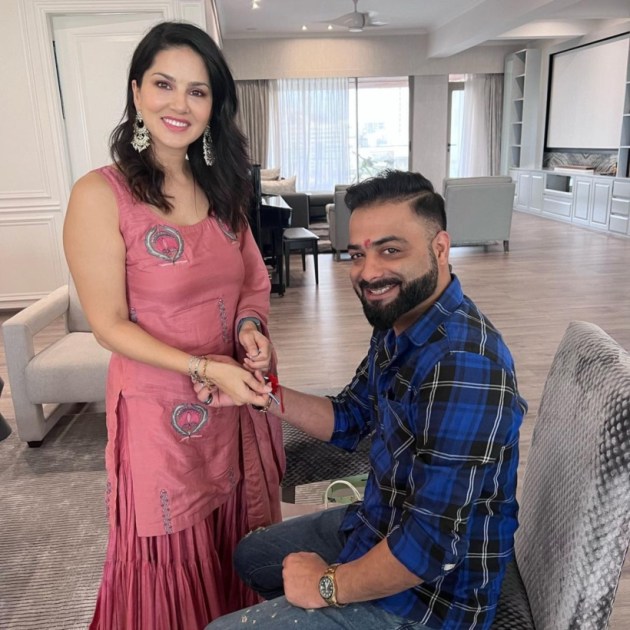 Inside Sunny Leone’s kids Nisha, Noah, and Asher’s Raksha Bandhan ...
