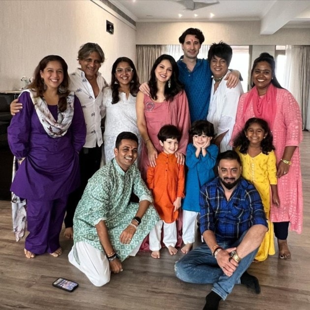 Inside Sunny Leone’s kids Nisha, Noah, and Asher’s Raksha Bandhan ...
