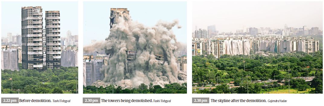 Noida Supertech towers demolition | Expert recounts: When the ...