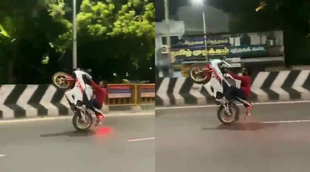 Five arrested for performing bike stunts on Chennai’s Anna Salai ... Five arrested for performing bike stunts on Chennai’s Anna Salai ...