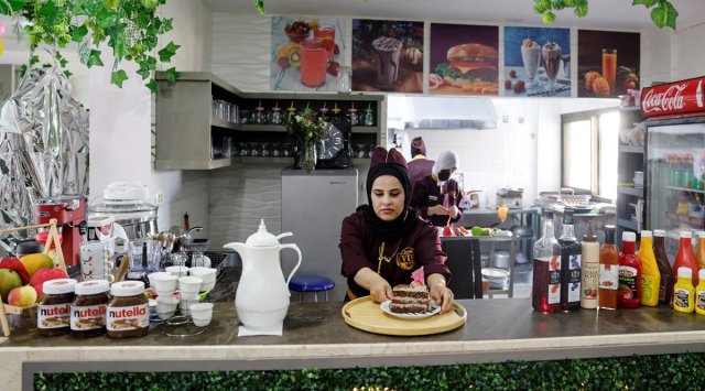 Sandwiches and a safe space: a Gaza restaurant run by women, for women ...