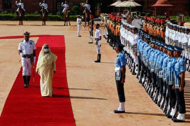 Bangladesh PM Sheikh Hasina accorded ceremonial guard at Rashtrapati Bhavan: ‘Coming to India is ...