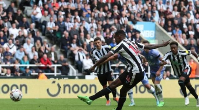 Isak penalty secures 1-1 draw for Newcastle against Bournemouth ...
