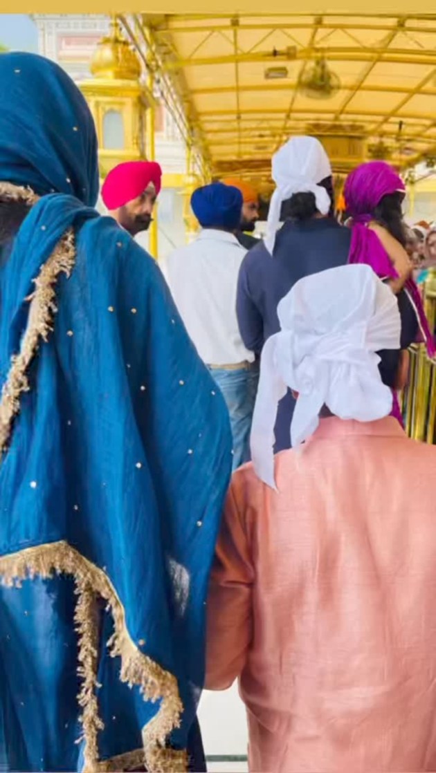 Allu Arjun visits Golden Temple as he celebrate wife Sneha Reddy’s ...