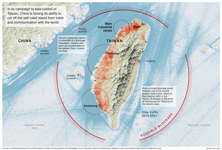 China’s playbook for choking off and finally taking Taiwan | World News ...