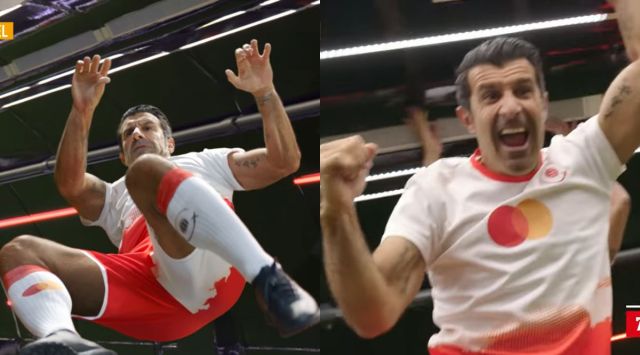 Watch: Luis Figo scores a bicycle kick goal in ‘zero gravity’ football ...