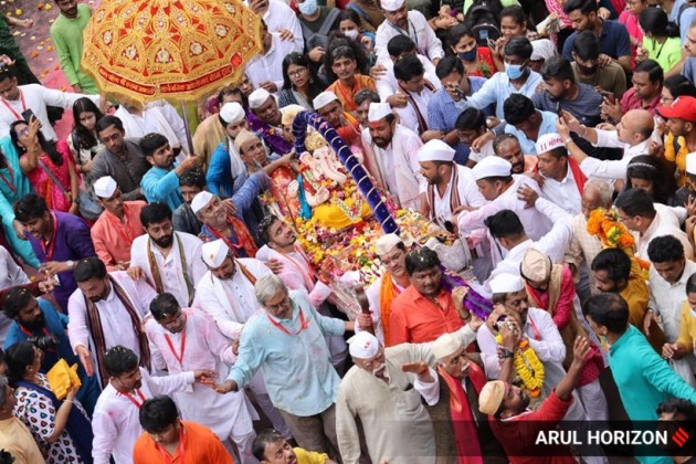 Goodbye, Bappa! Devotees bid adieu to the lord as immersion ceremonies mark the end of Ganesh ...