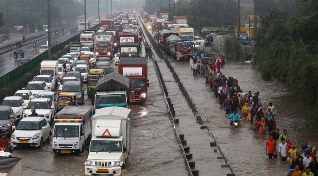Gurgaon rains: How 140 mm of rainfall brought Millennium City to its knees