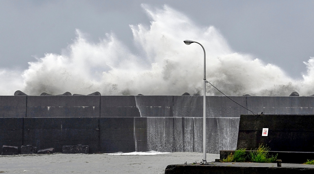 Typhoon Nanmadol batters Japan with record rain, killing one, says ...