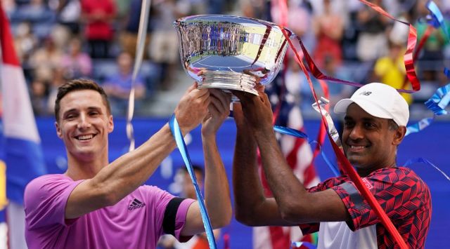 Joe Salisbury, Rajeev Ram repeat as US Open men’s doubles champions ...